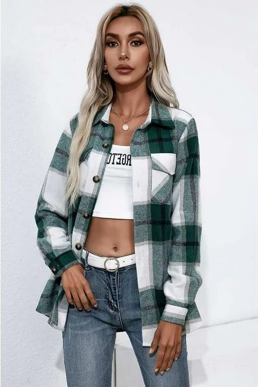 10 Cozy Women Flannel Shirt Designs For Bundling Up – Review Mentor