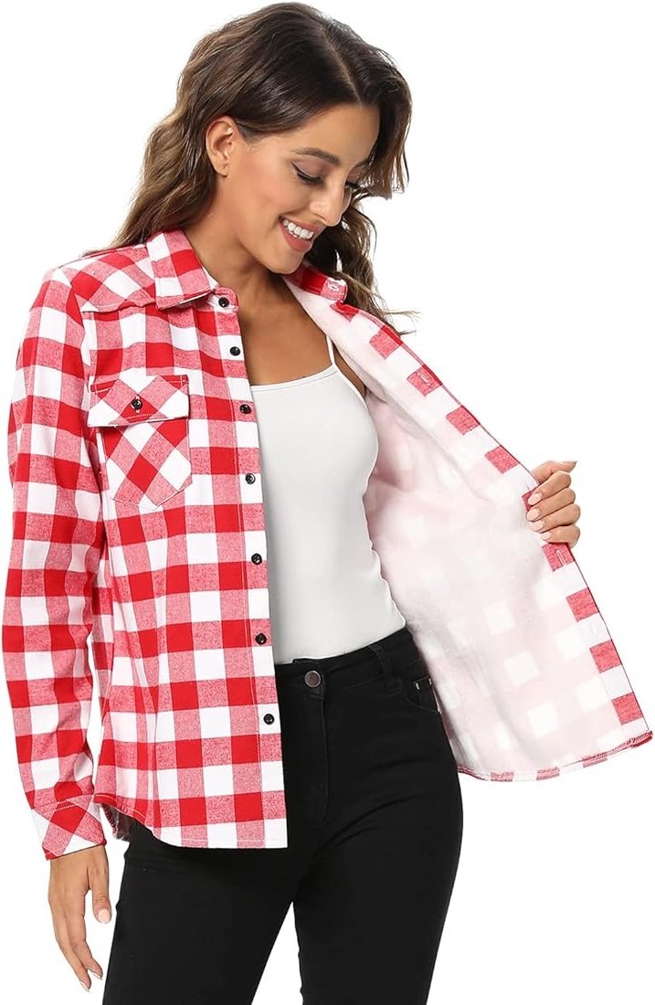 10 Cozy Women Flannel Shirt Designs For Bundling Up – Review Mentor