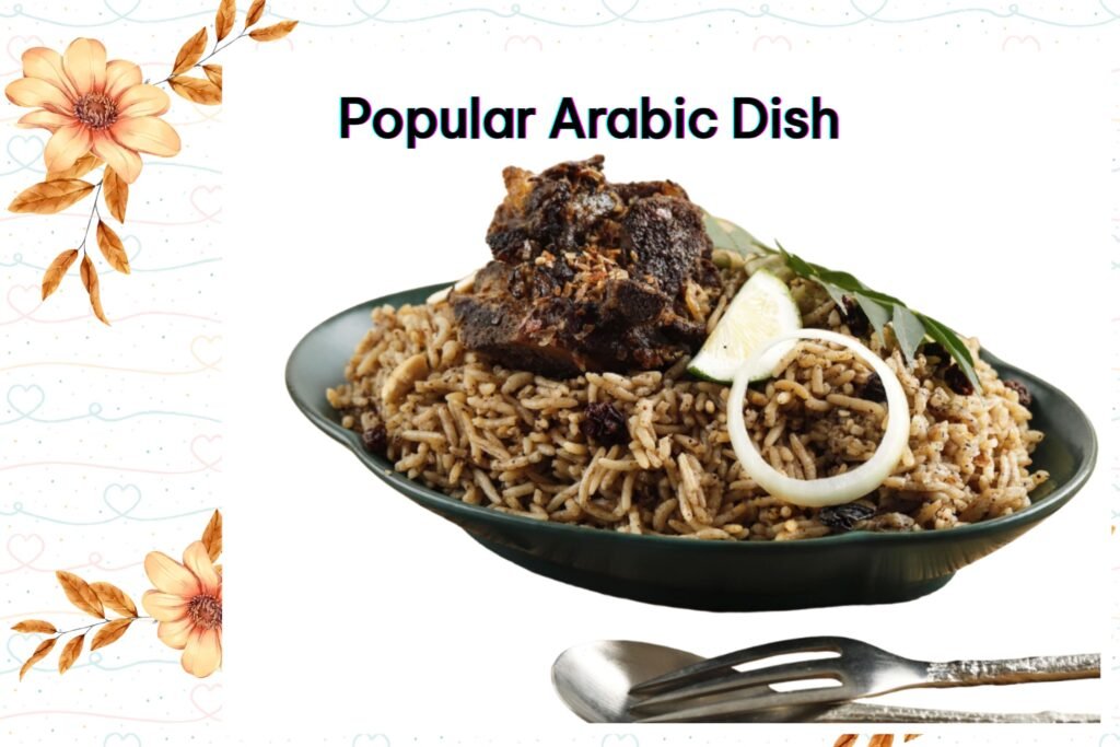 Popular Arabic Dish With Lots Of Spices And Dry Fruits-2024