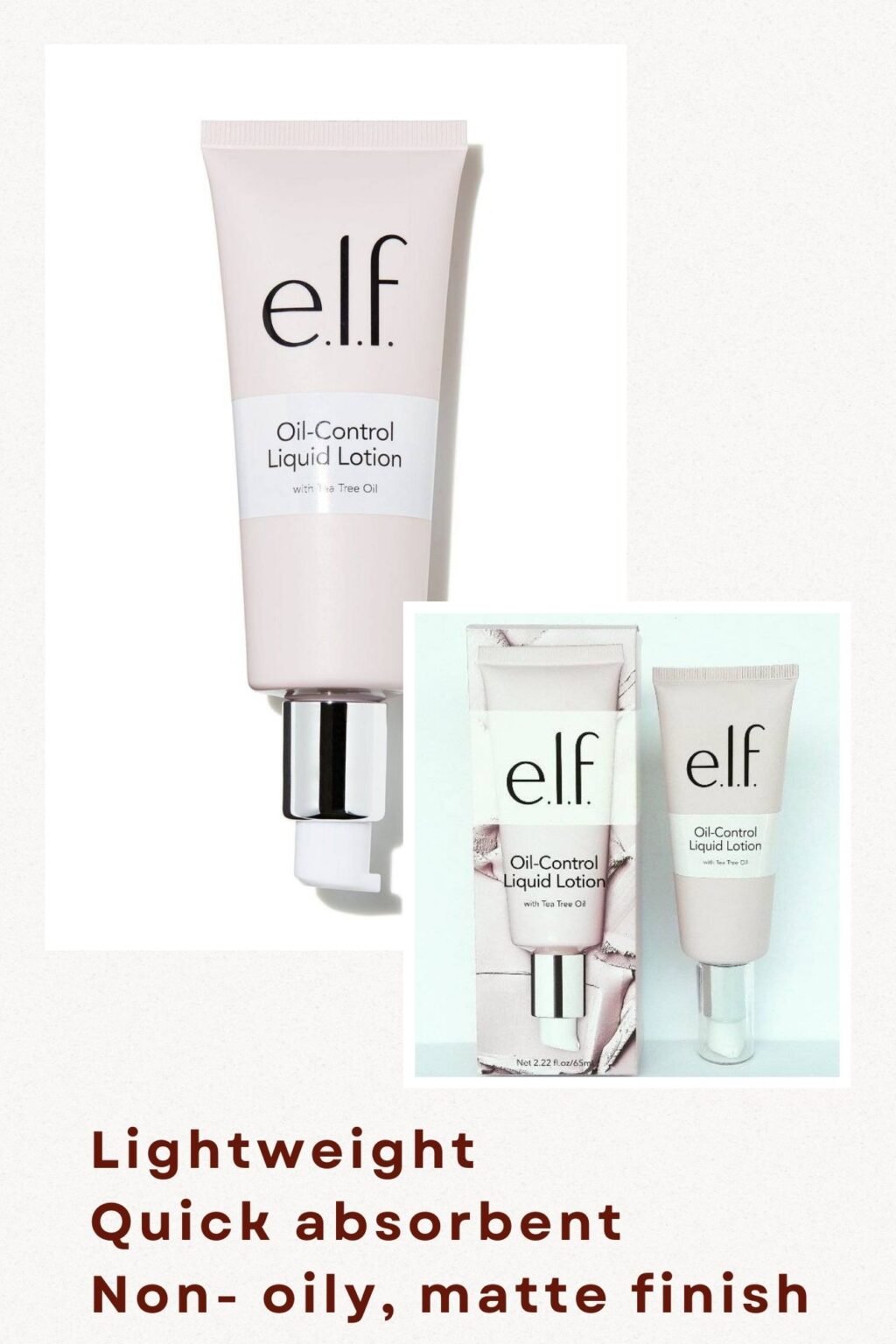 ELF Oil Control Liquid Lotion Review | Review Mentor