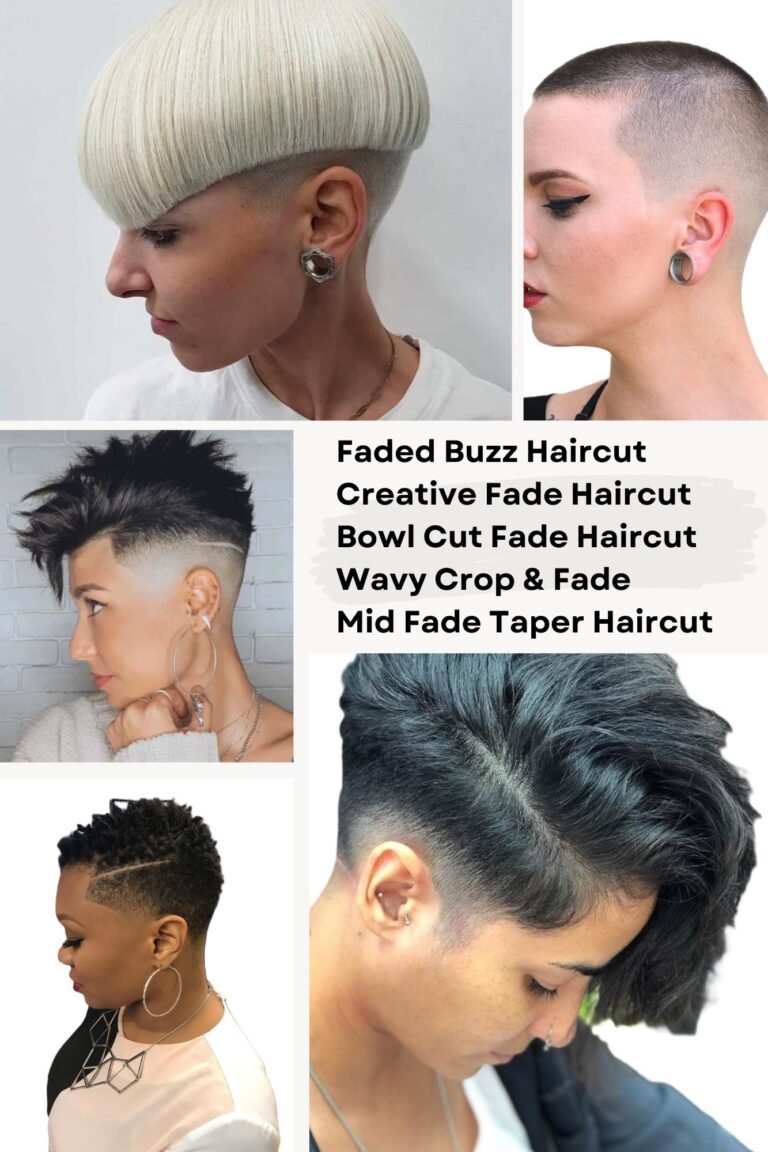Low Faded Haircut For Women, Suit Different Hair Types & Lengths